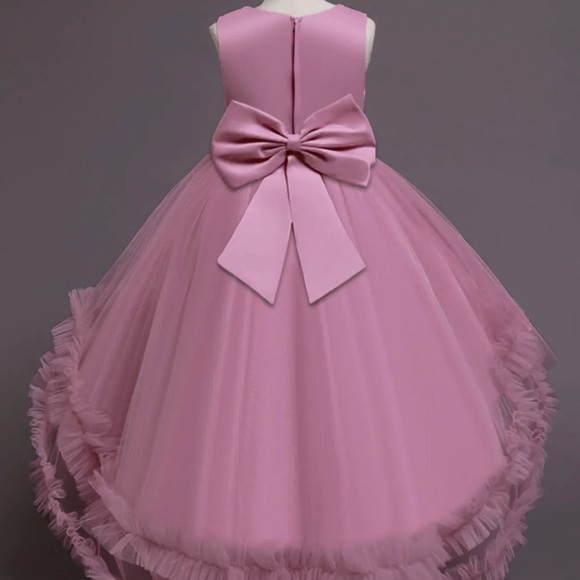 Boutique 9 | Dresses | Pageant Girls Princess High Low Lace Dress ...